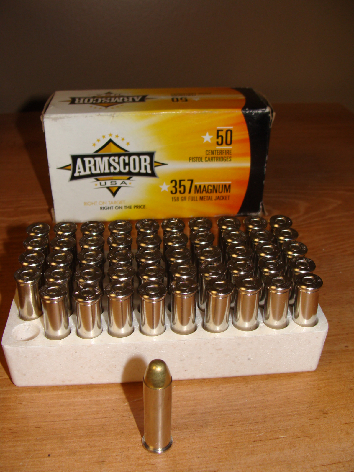 Armscor 357 magnum 158 gr fmj .357 Magnum 17122548 - GunAuction.com