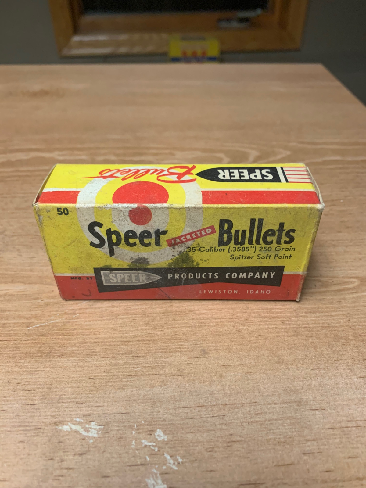 1 box speer bullets .35 spitzer 17187216 - GunAuction.com