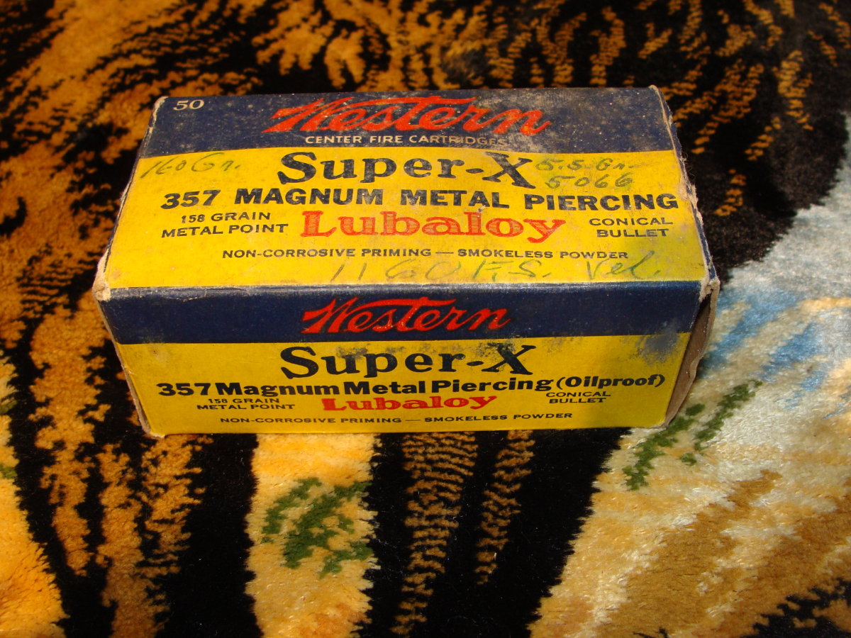 Western Cartridge Company 27 antique rounds 357 magnum .357 Magnum ...