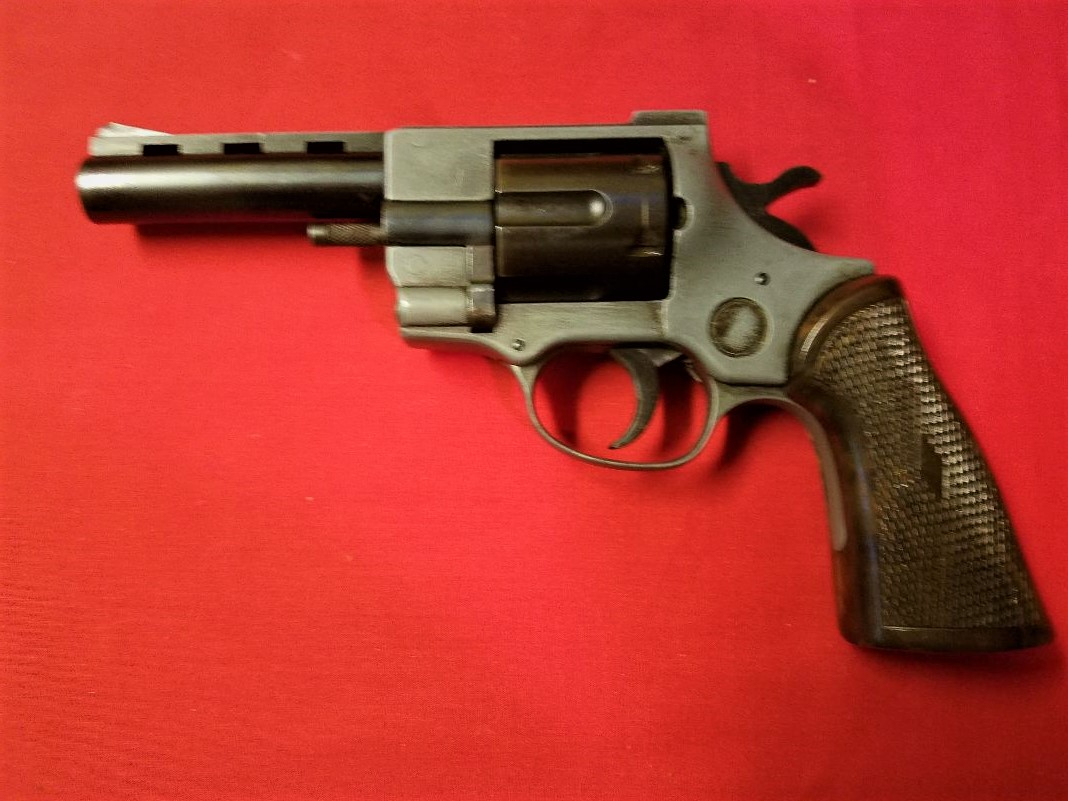 Nice Rhom Revolver With 4 Inch Ventilated Rib Barrel .38 Special For ...