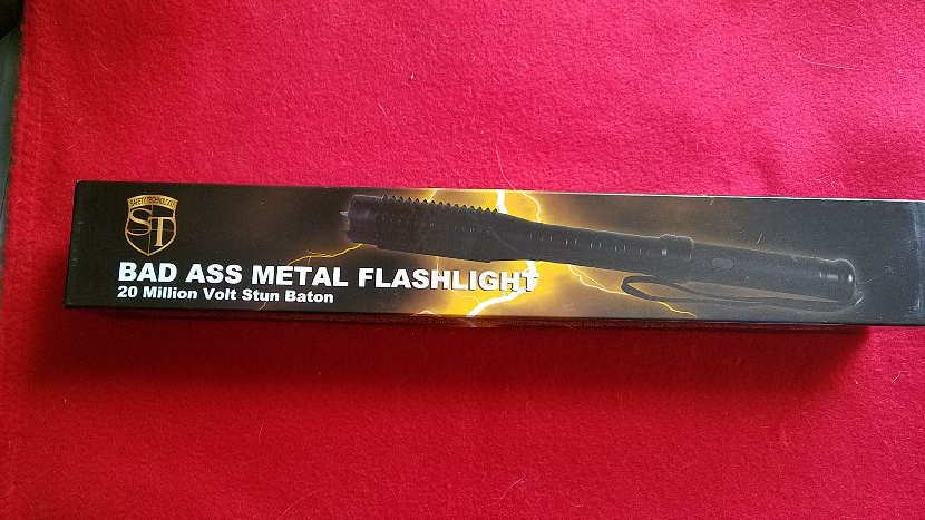 Safety Technology Powerful Electric Stun Baton - Ultimate Non-leathal ...