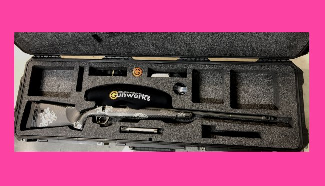 Smith & Wesson Gunwerks Magnus Long Range Titanium bolt action rifle in ...