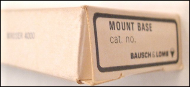 Mauser 4000 Bausch & Lomb Trophy Scope Mt. For Sale at GunAuction.com ...