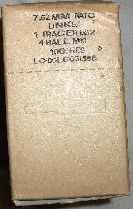 New Us Military Linked 308 Lake City Ammo W/Tracer For Sale at ...