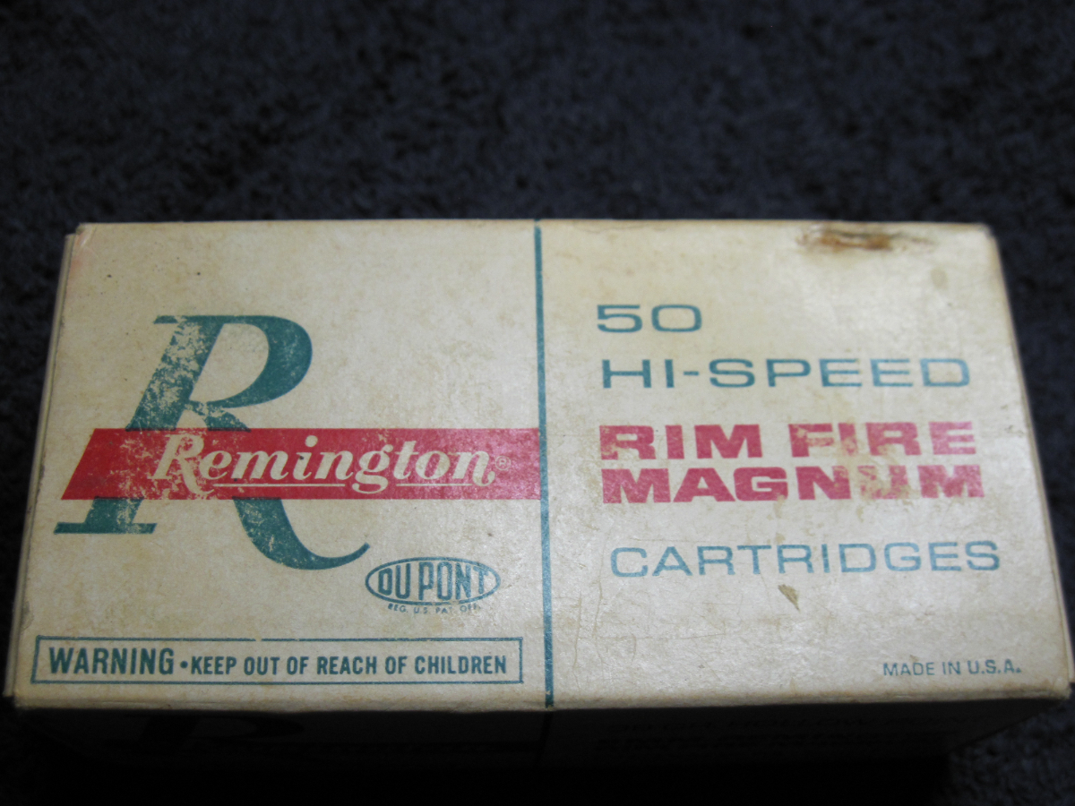 Remington Vintage 5mm Hi-Speed Rim Fire Magnum Cartridges 17175157 ...