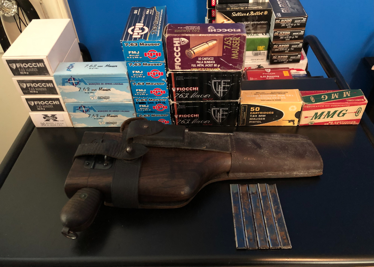 Mauser C96 Broomhandle 1930 Commercial with 790 rounds TRADE FOR ...