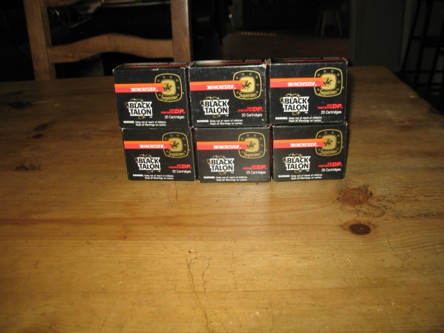 Winchester Black Talon 9mm Luger 147 gr. SXT 9mm Luger 17096631 ...