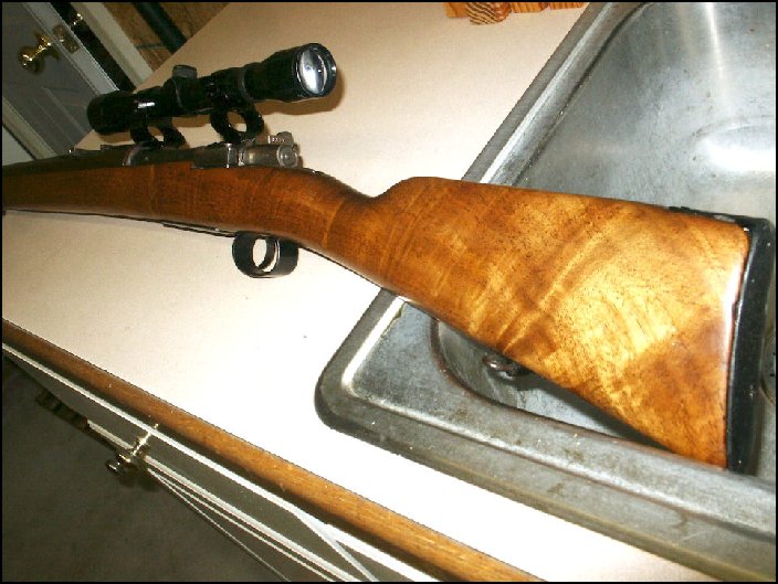 Mauser Spanish M93 Sporter With Tiger Stripe Stock For Sale at ...