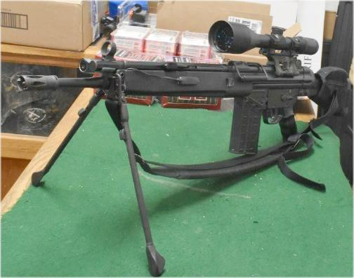 Heckler & Koch HK91 PREBAN with Springfield Armory Scope & Extras .308 ...