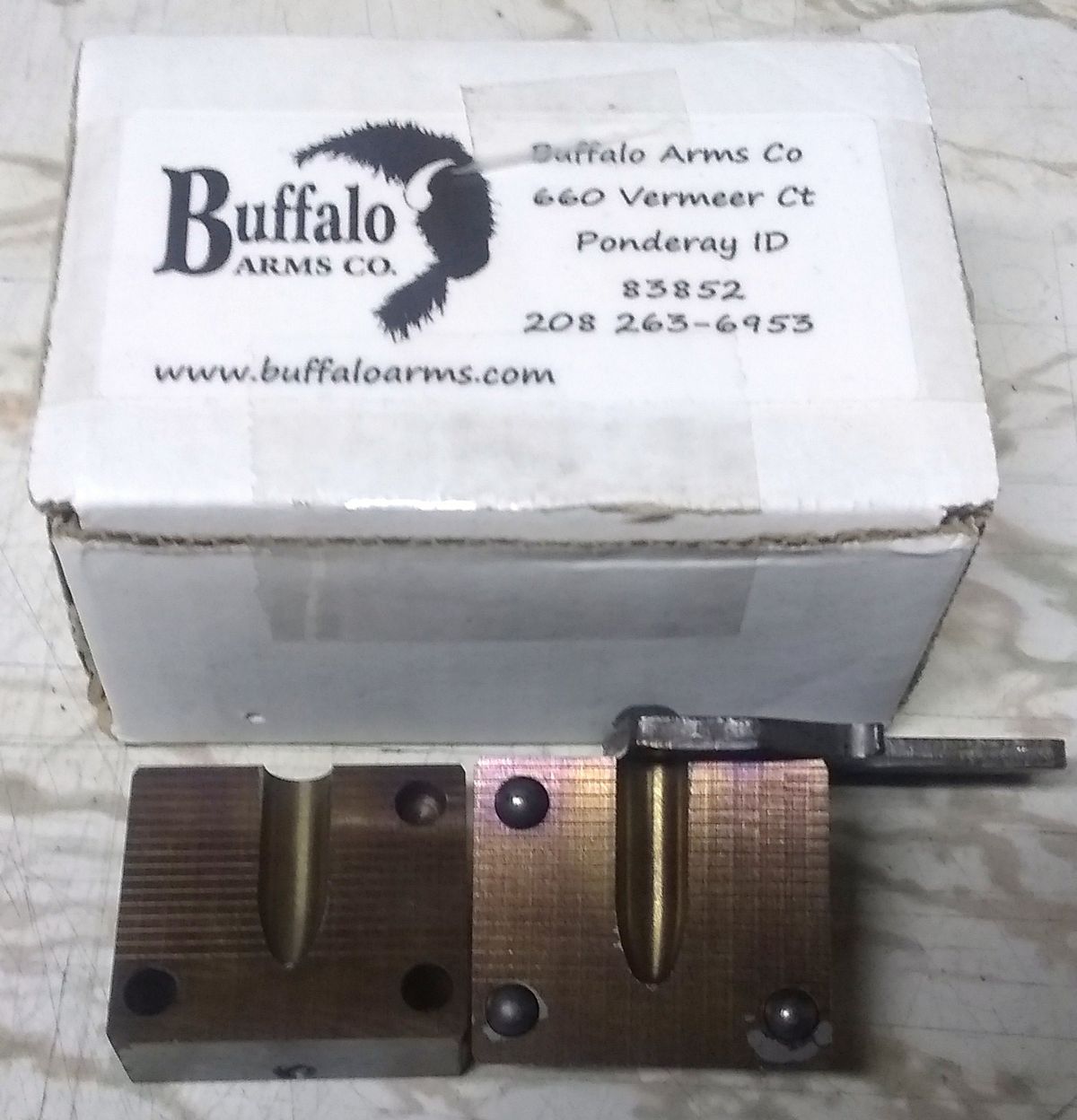 Buffalo Arms Paper Patch Bullet Mold .375 Caliber Ball 17278878 ...