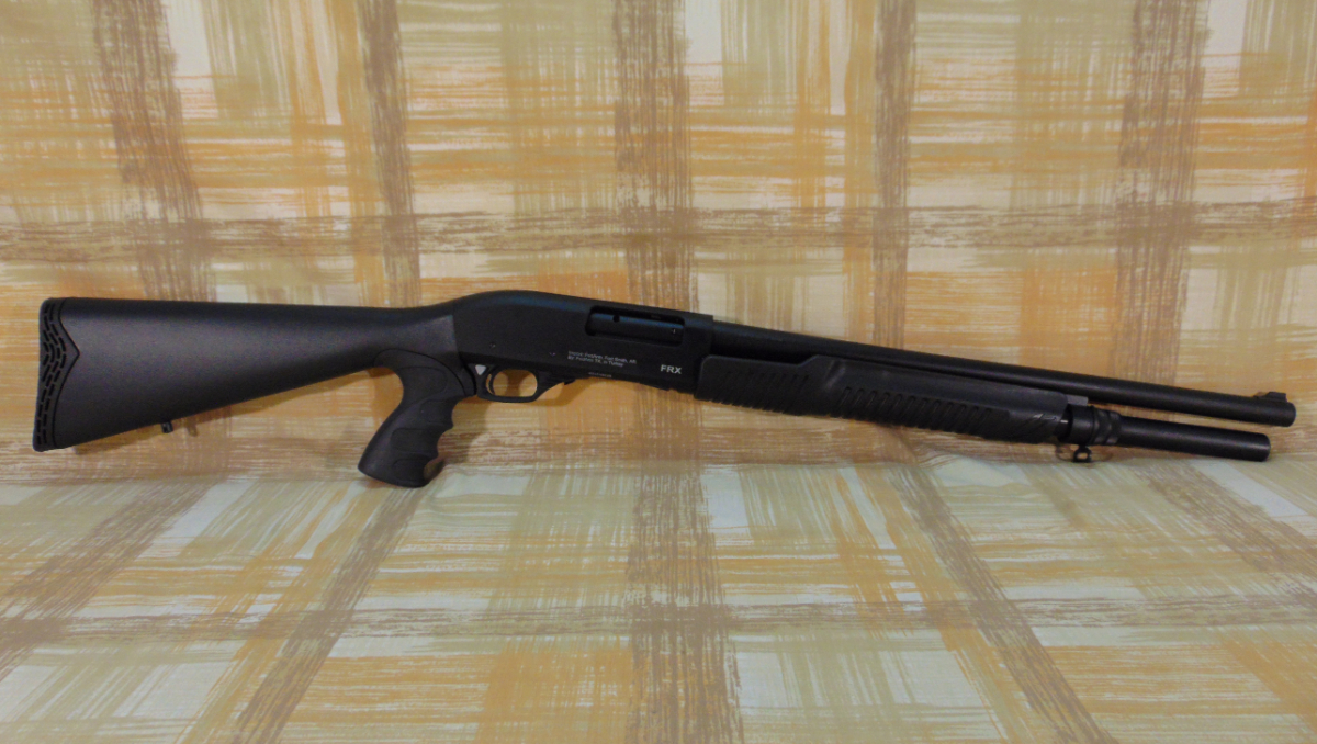 Berika Arms Model FRX, Pump Action with Pistol Grip, 7+1 Tube Fed, 19. ...