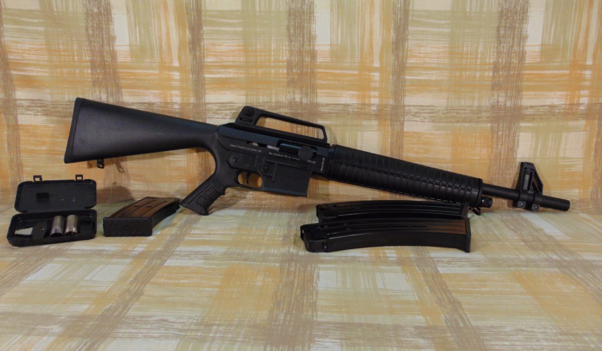 Berika Arms Model FR-99, AR-12 Semi Auto, with one 5 and two 10 round ...