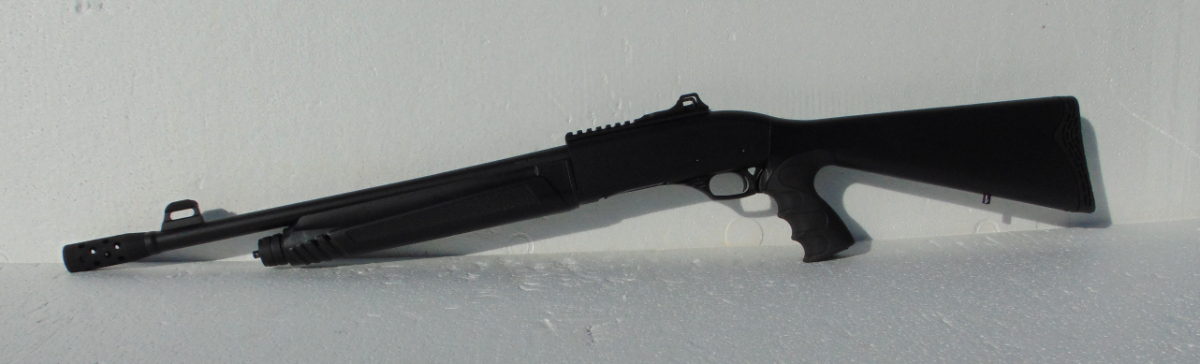 Berika Arms Model FX4, Semi Auto, Pistol Grip, 4+1 Tube Fed, 18.5 Inch ...
