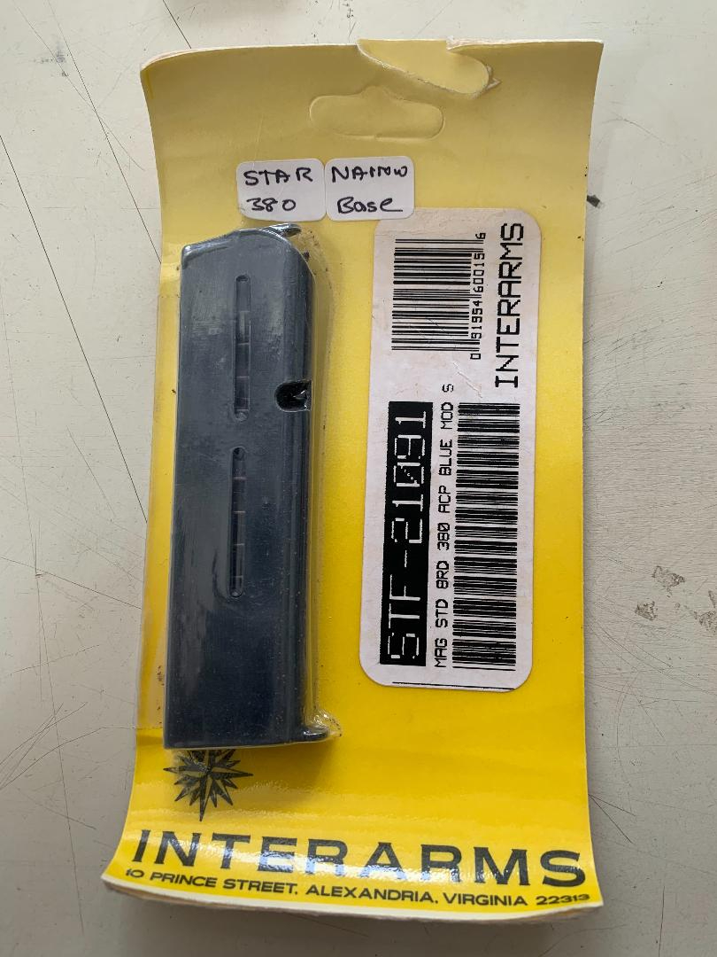 Star narrow base .380 ACP 17296762 - GunAuction.com