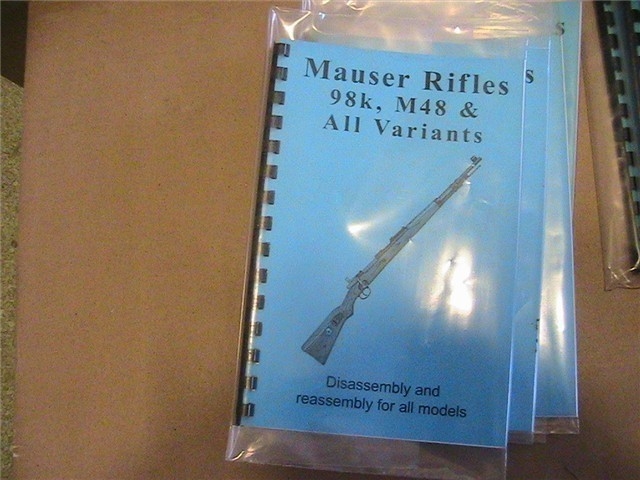 Mauser all rifles disassembly & assembly book 14902036 - GunAuction.com