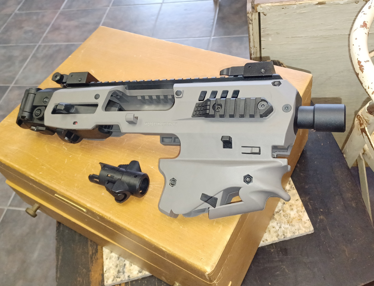 CAA MCK conversion kit for Glock 29, 30, 30SF, etc. Tungsten grey, $15 ...