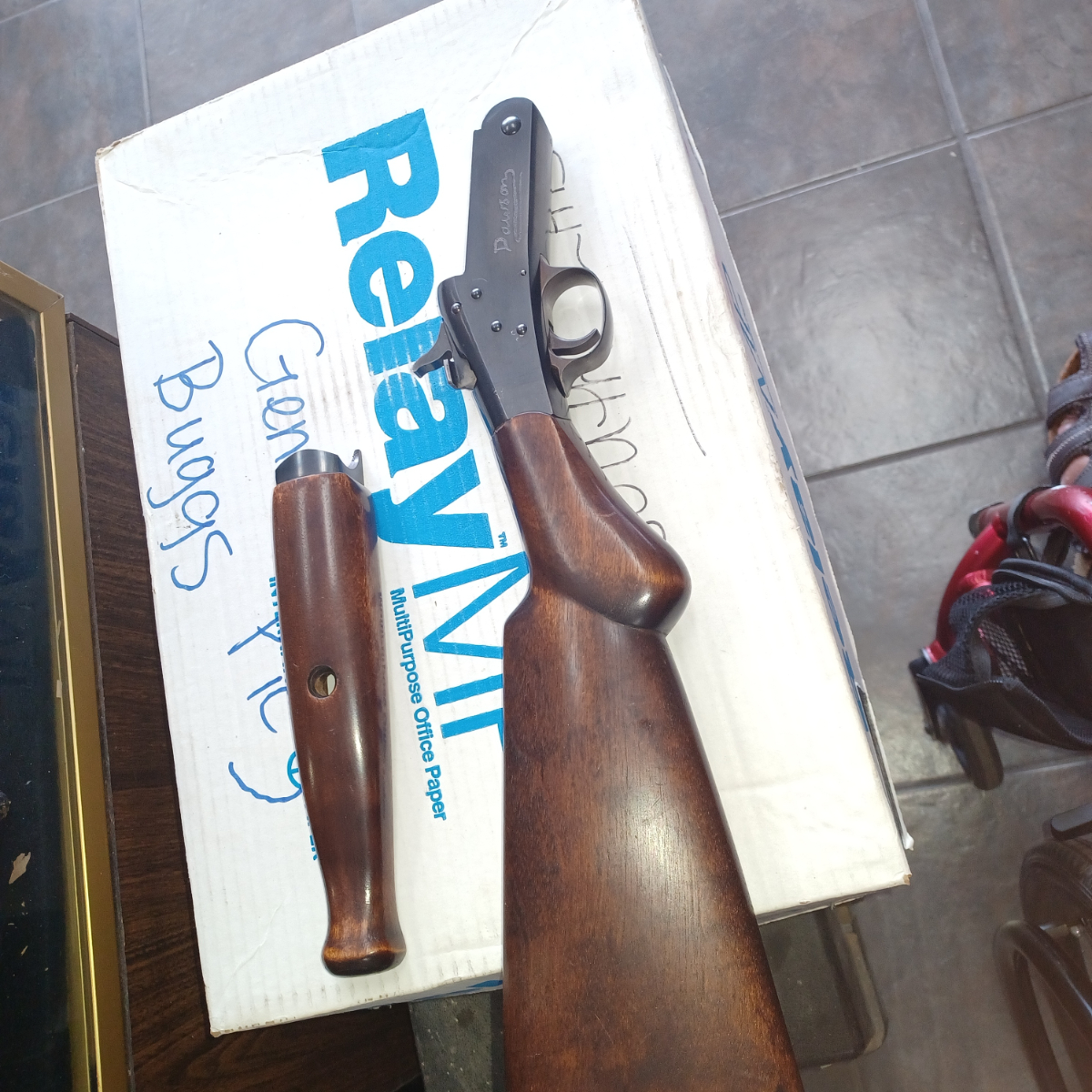 Harrington & Richardson NEF H&R Handi receiver, SB2, No barrel, older ...