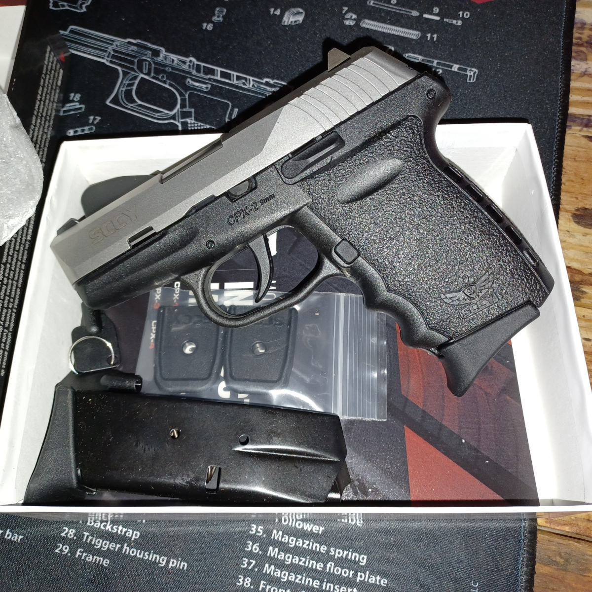 SCCY Industries SCCY Cpx-2 New in the box, 2 mags. Light, inexpensive ...