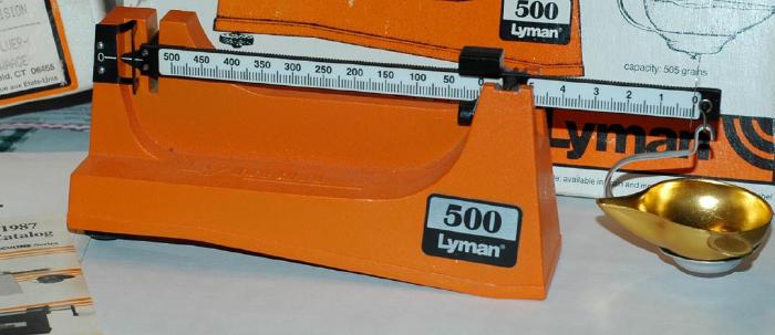 Lyman 500 Powder Scale For Sale at GunAuction.com - 9431689