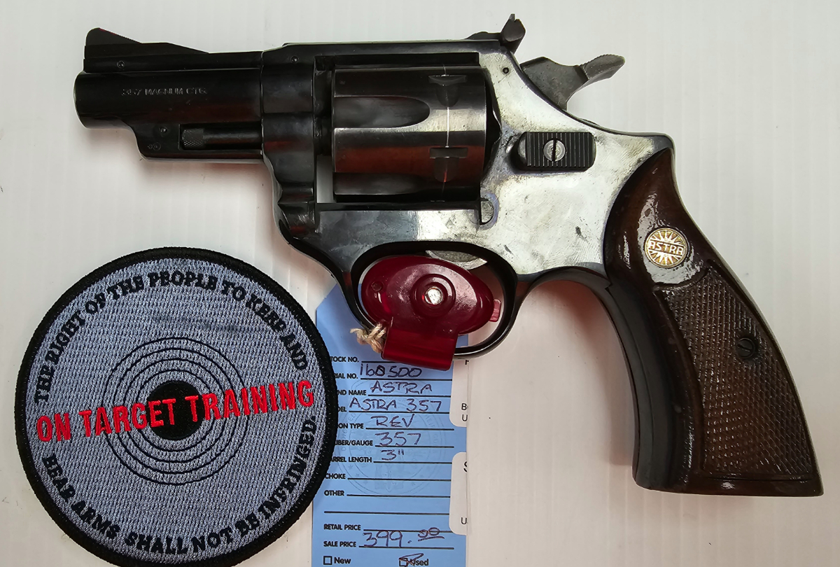 Astra-Unceta USED ASTRA 357 REVOLVER .357 Magnum 17285630 - GunAuction.com
