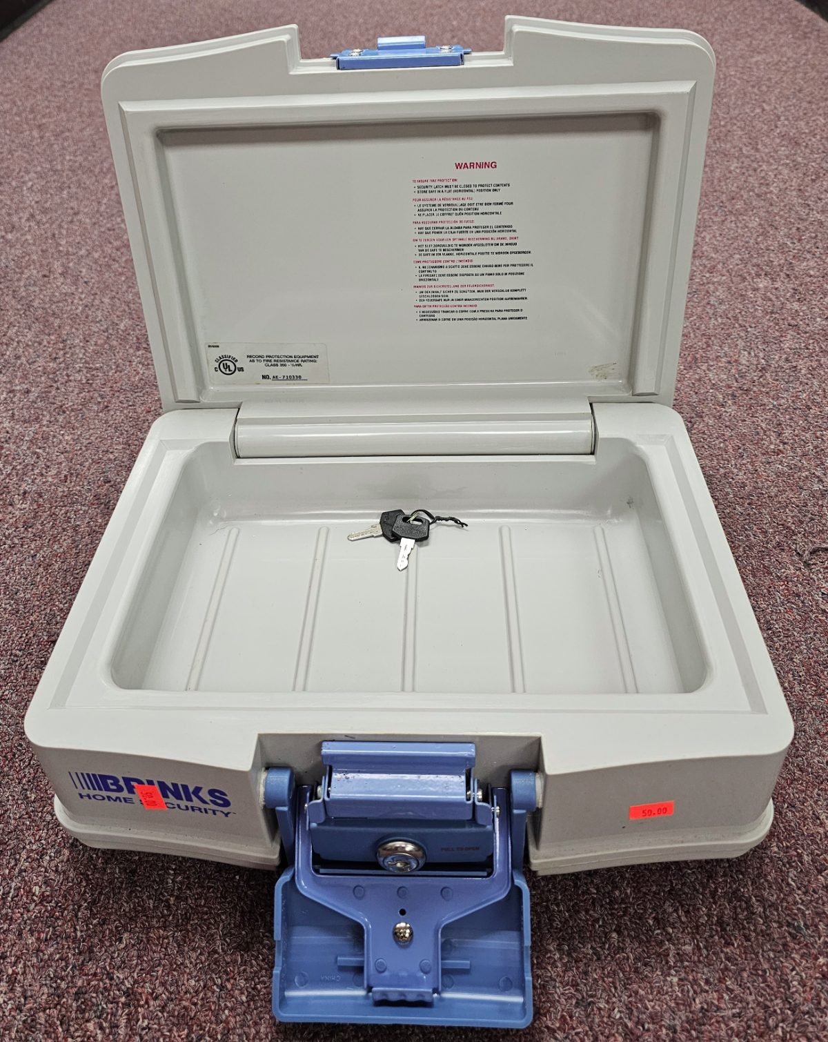 BRINKS HOME SECURITY GUN SAFE 17286135 - GunAuction.com