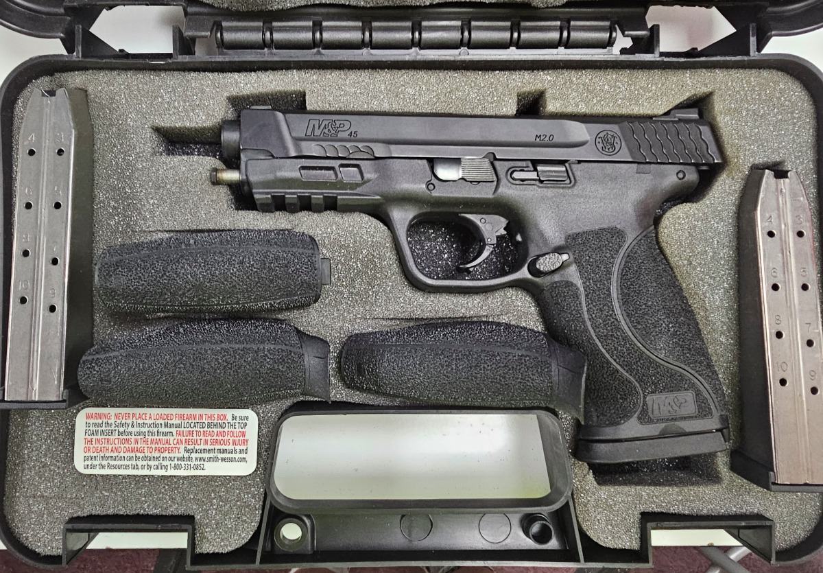 Smith & Wesson OUTSTANDING PRE-OWNED S&W M&P 45 2.0 LAW ENFORCEMENT ...