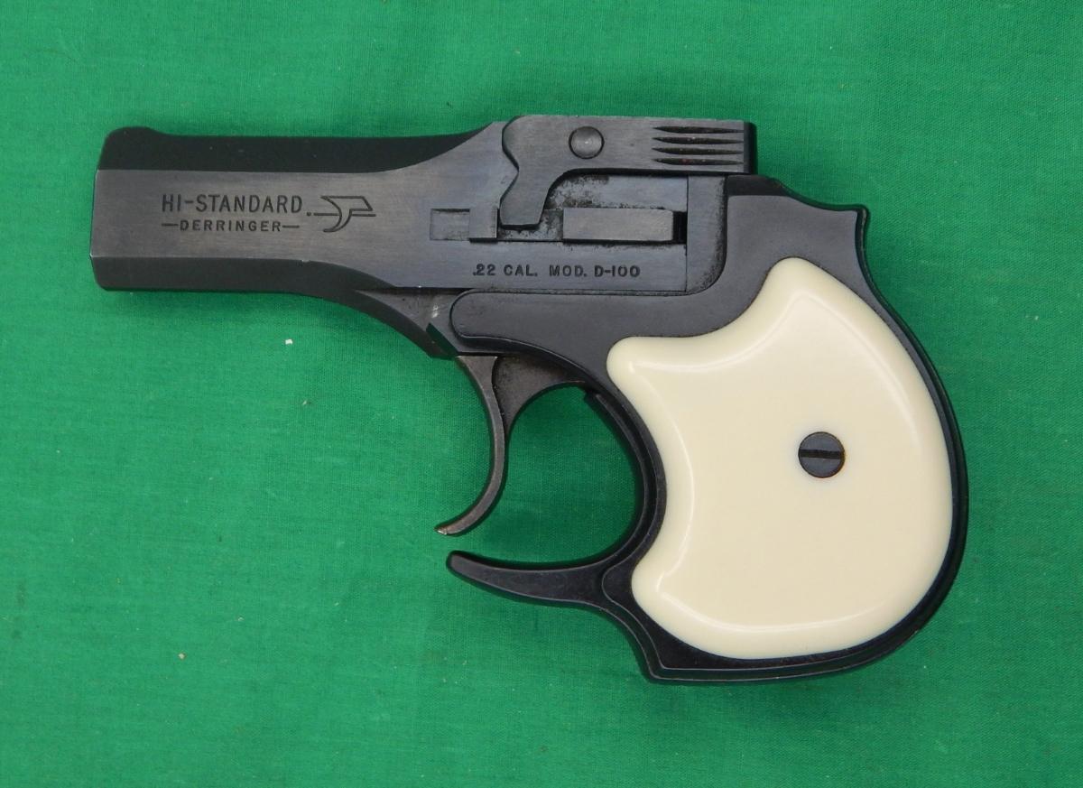 High Standard "Derringer" Model D-100, 3 1/2" Barrel, Over/Under With ...