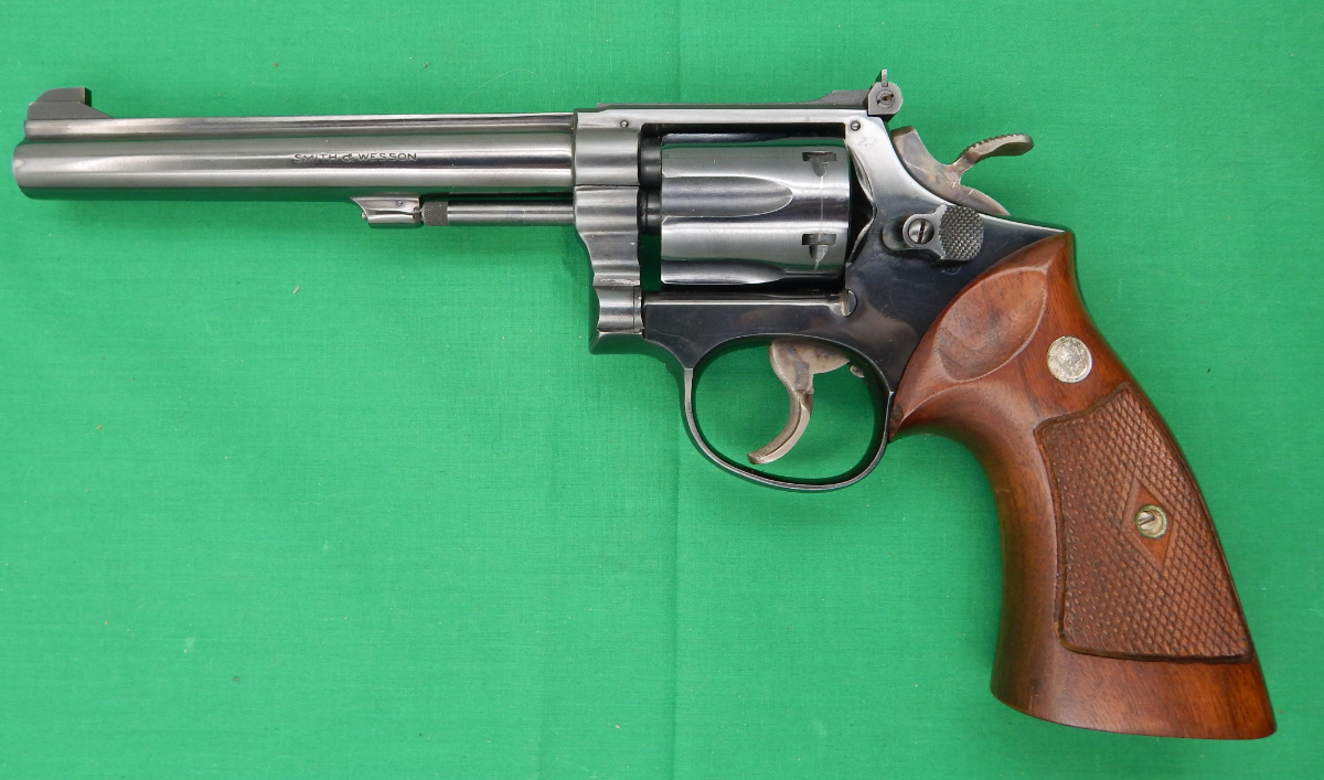 Smith & Wesson Model K Revolver, .22 LR, 6" Barrel, 3 "T`s" 17117934 ...