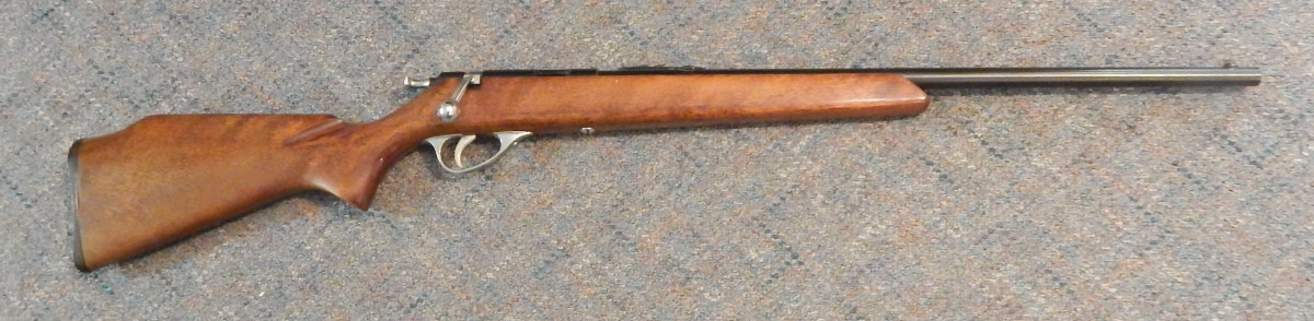 J. C. Higgins Model 41 DL Bolt action single shot rifle, 22 S,L & LR ...