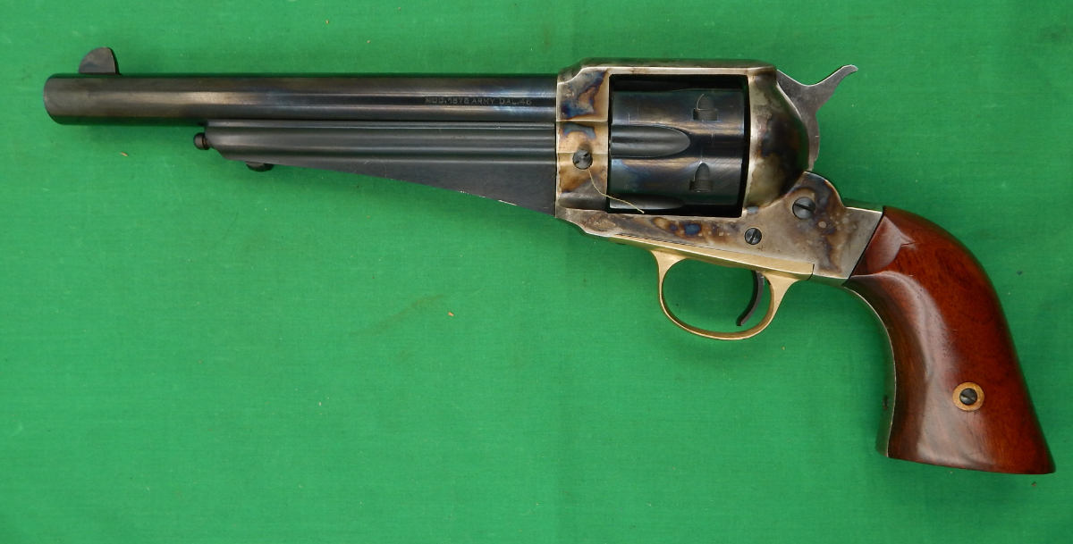 Uberti 1875 Army. 7 1/2" Barrel, Single Action Revolver .45 Long Colt ...
