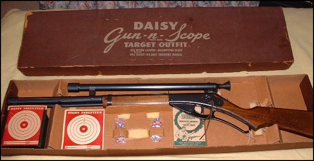 Daisy #311 Gun-N-Scope Target Outfit For Sale at GunAuction.com - 7026385