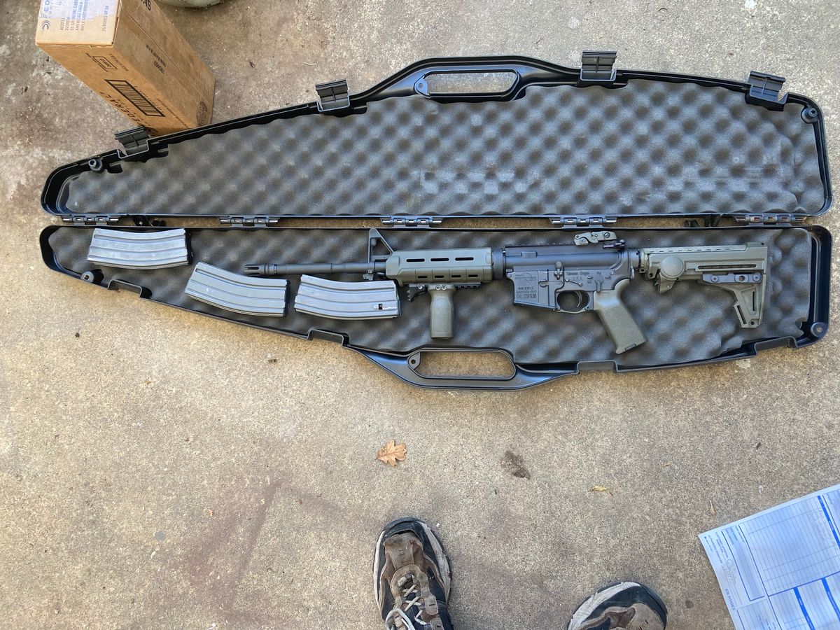 American Tactical Imports ATI rifle with ammo 5.56mm NATO 17192968 ...