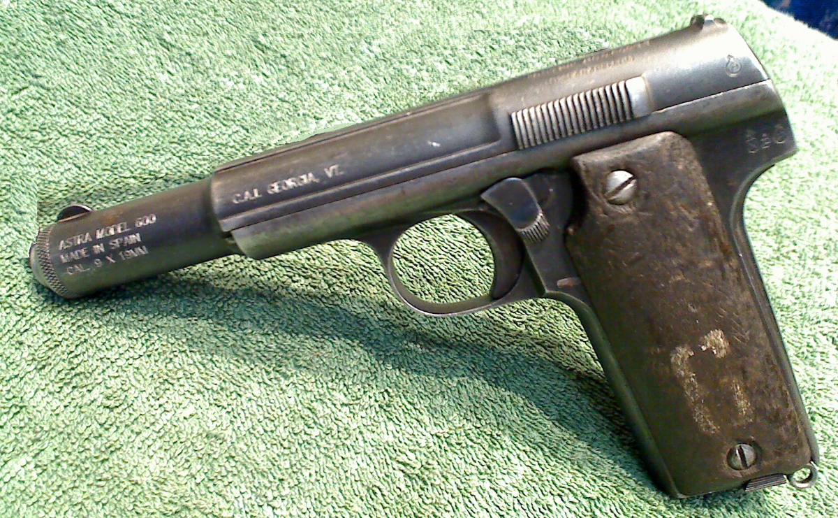 Astra-Unceta Astra 600 9x19mm Pistol Layaway MOD 600/43 USED-Good ...