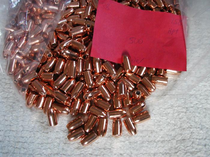 Rainier 38-357 158 Gr Hex Hp Bullets/500 Pcs For Sale at GunAuction.com ...