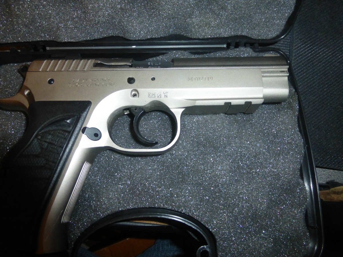Tanfoglio EAA-Witness Original Steel Full Size-Wonder Finish Semi Auto ...
