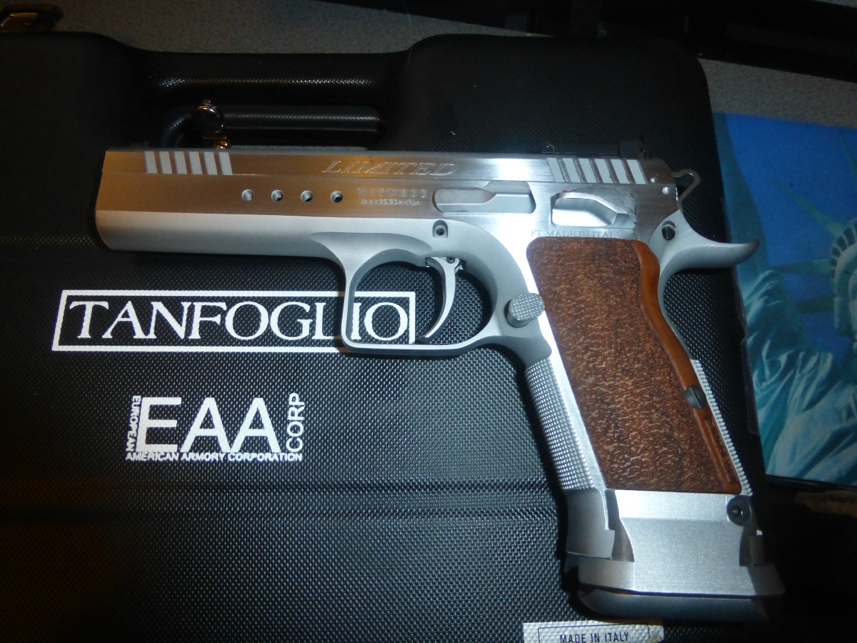 Tanfoglio Model Witness T97 Limited-Chrome Finish-Competition Frame ...