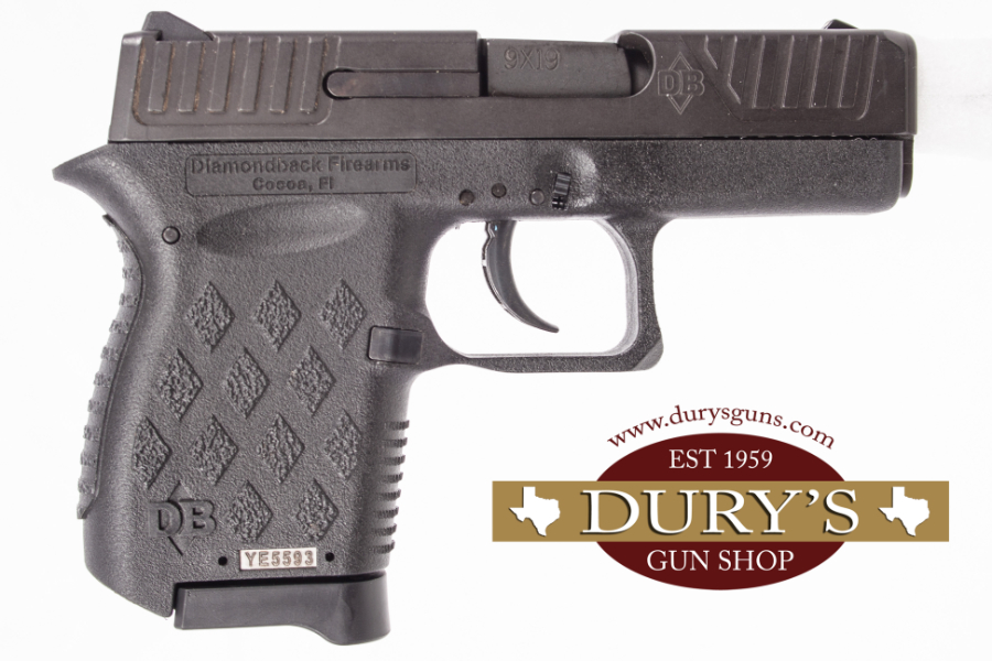 Diamondback Db9 Used Gun Inv 204559 9mm Luger For Sale at GunAuction ...