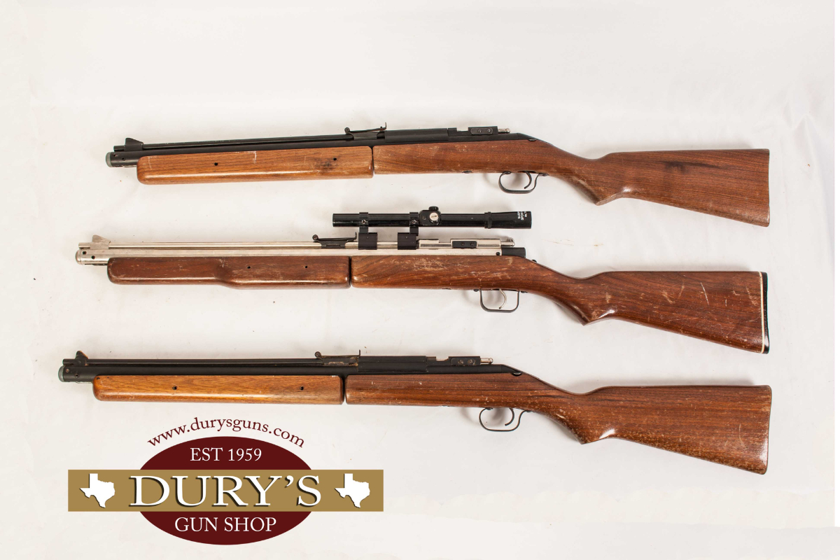 Lot Of 3 Sheridan 20 Cal Air Guns Used Inv 1387, 1388, & 1389 .38 ...