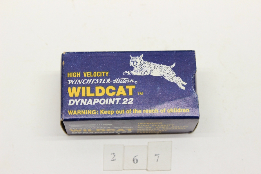 Winchester BLUE Wildcat .22 LR Dynapoint Vintage 14335440 - GunAuction.com