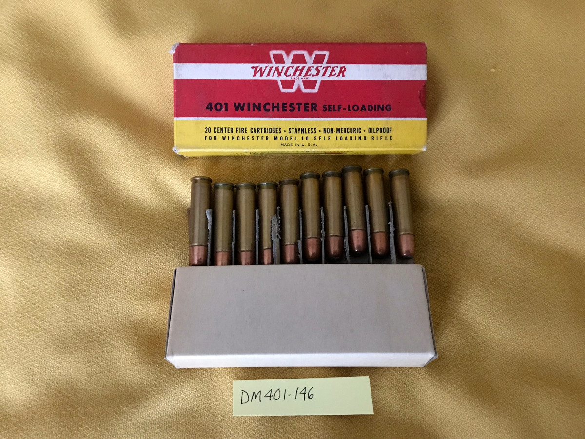 Winchester 401 Self-Loading 20 Round Box 15066870 - GunAuction.com