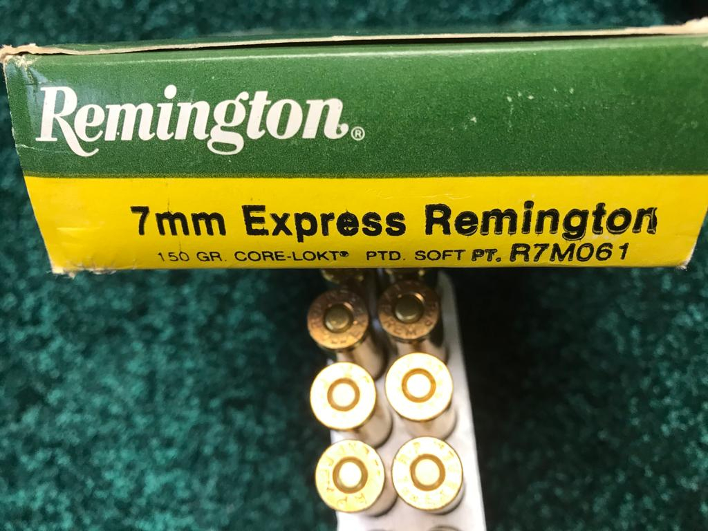 Remington 7MM Express Ammo, Original, Full 7mm Rem. Mag. 16982199 ...