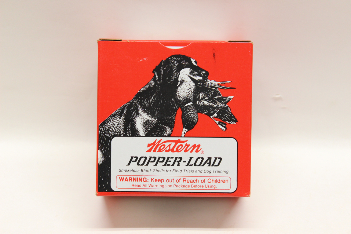 Winchester Western 12GA Popper Load Dog Training Box 30 Years Old Now 12 GA 17031237 winchester-western-12ga-popper-load-dog-training-box-30-years-old-now-12-ga-17031237
