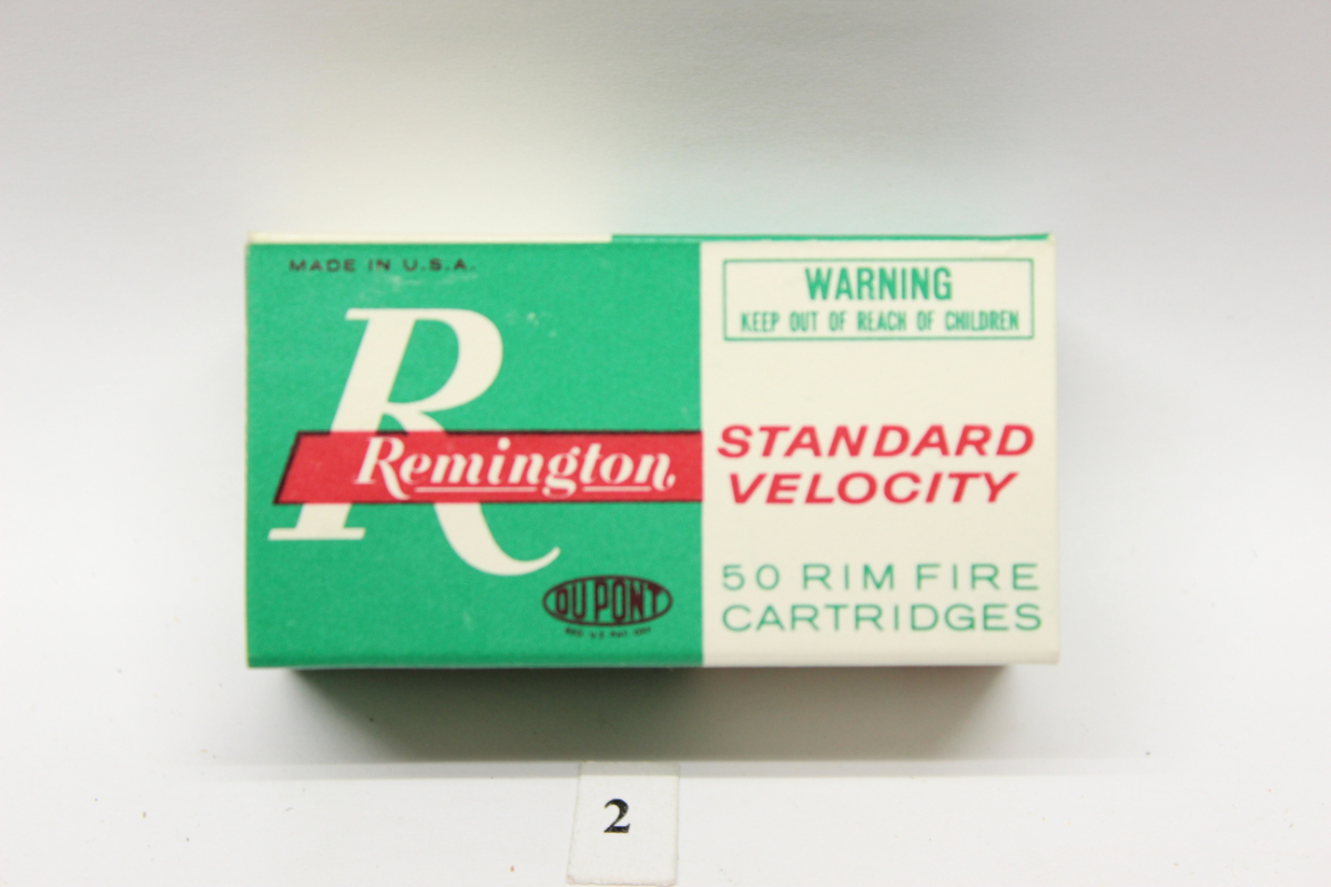 Remington Standard Velocity Kleanbore .22 LR Green/White Box Full Minty ...