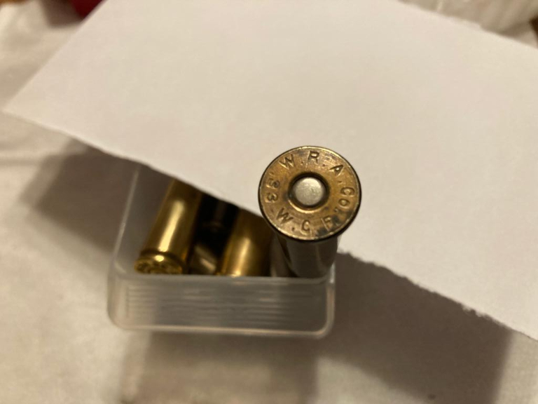 Single Shell 33 WCF, WRA Co. Untouched .33 WCF 17192678 - GunAuction.com
