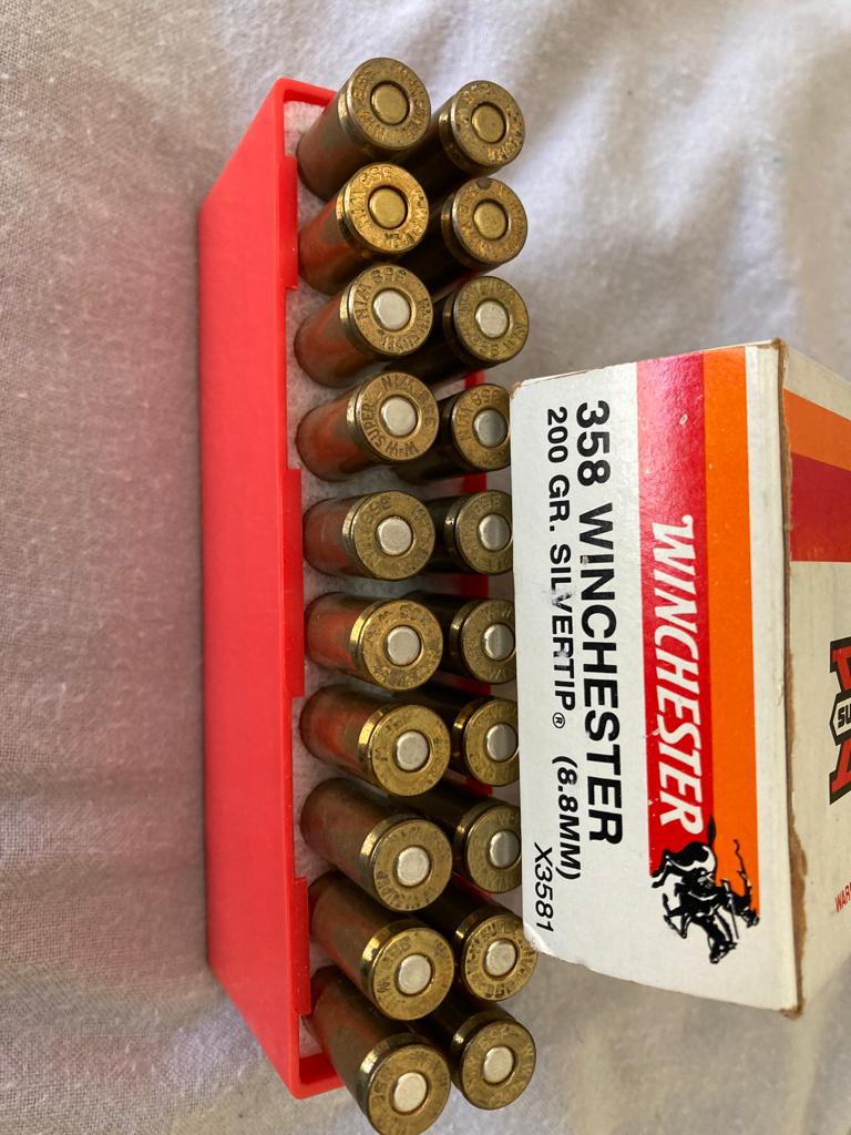 Winchester Western .358 Winchester Silvertips 20 round box 17211078 ...