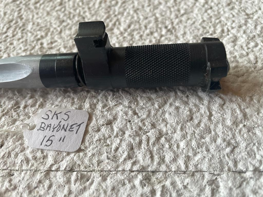 SKS 15 inch Bayonet Nice 17279037 - GunAuction.com