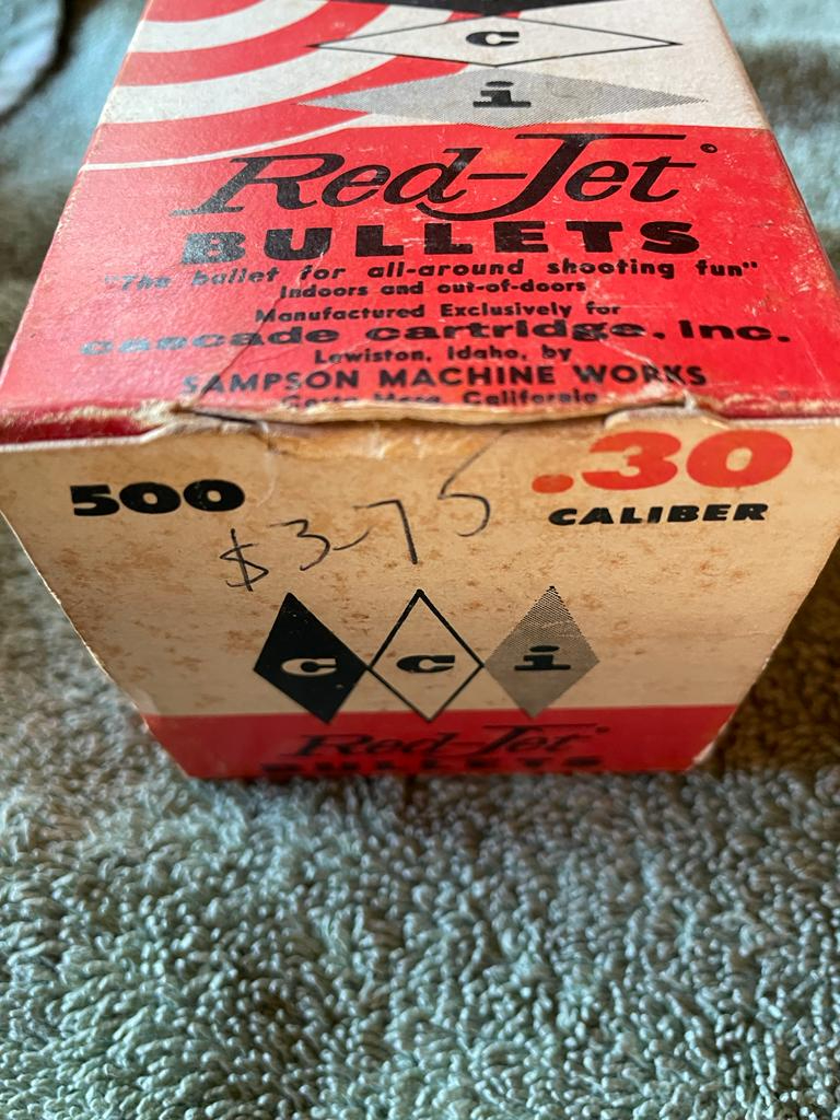 CCI Ammunition CCI Red -Jet Plastic Bullets, 30 Caliber 500 Count +or ...