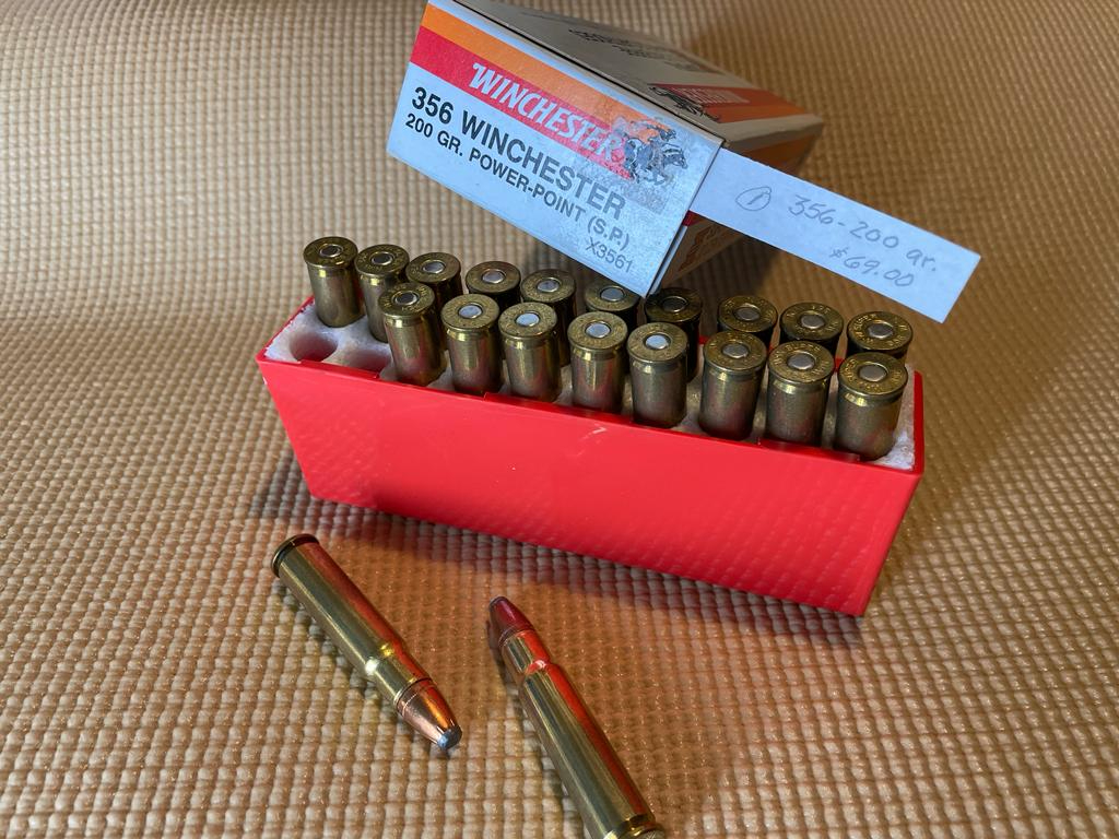 Winchester Super X 356 Win 200 Grain Ammo .356 Win. 17314585 ...