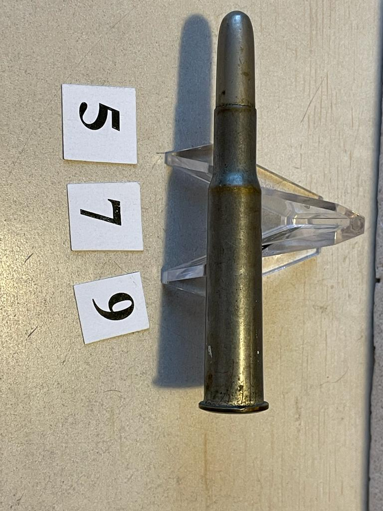 Single Shell .30-40 Krag Tin Coated Circa 1800s 17327115 - GunAuction.com