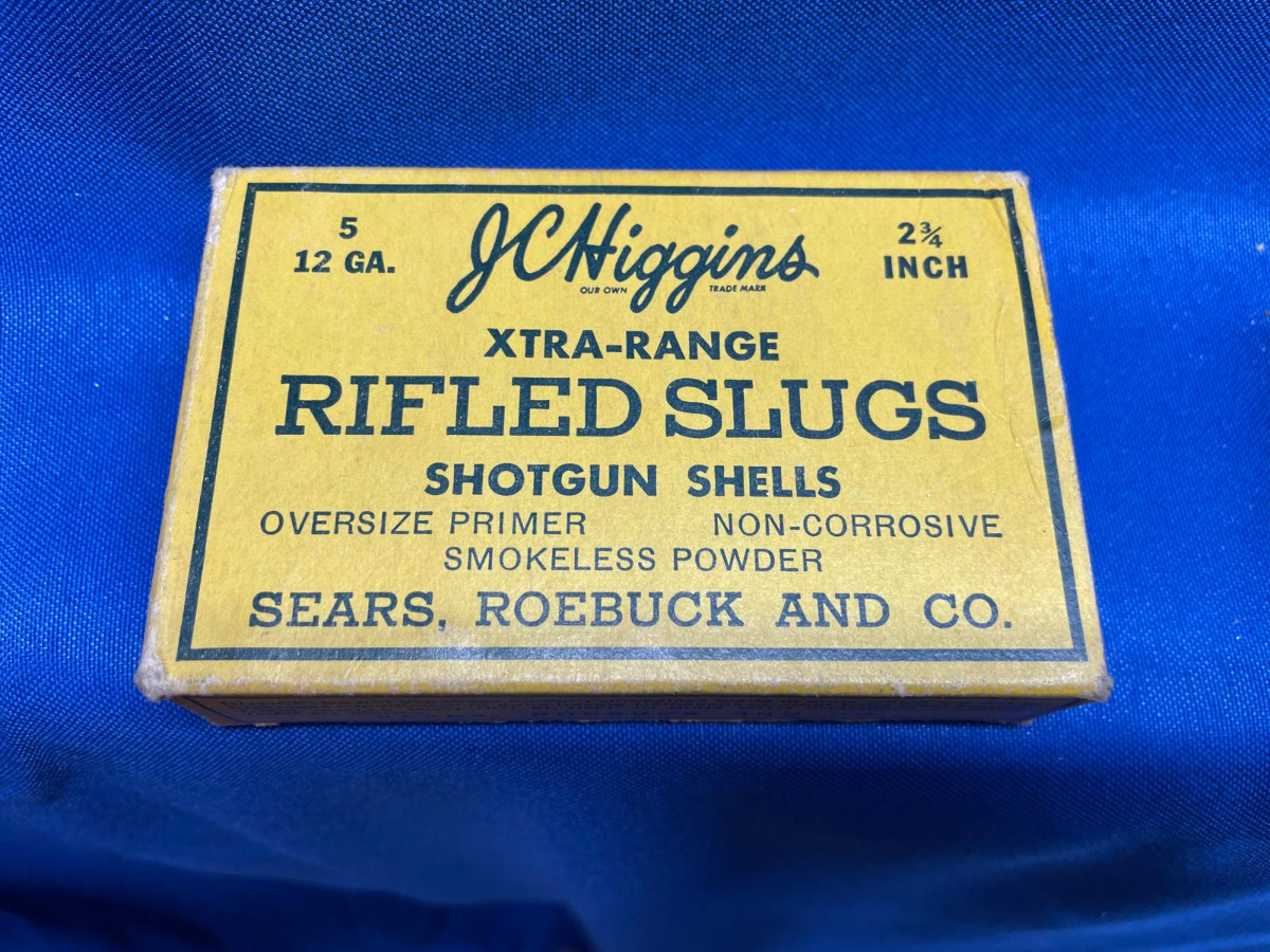 JC Higgins Five Round Slug Box 17364593 - GunAuction.com